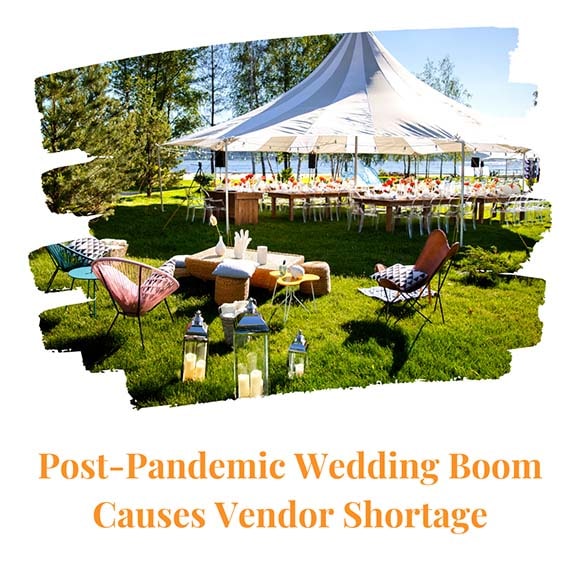 Post-Pandemic Wedding Boom Causes Vendor Shortage
